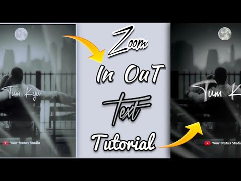 HOW TO MAKE ZOOM IN/OUT LYRIC EDIT | CLEAN EDIT | ALIGHTMOTION TUTORIAL | TEXT TUTORIAL | - YouTube
