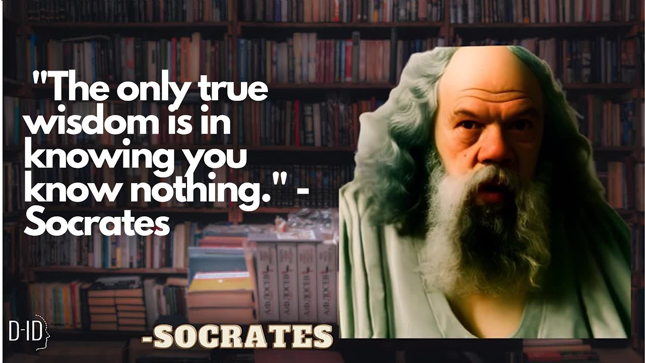 "Socrates' Wisdom: Knowing You Know Nothing." - YouTube
