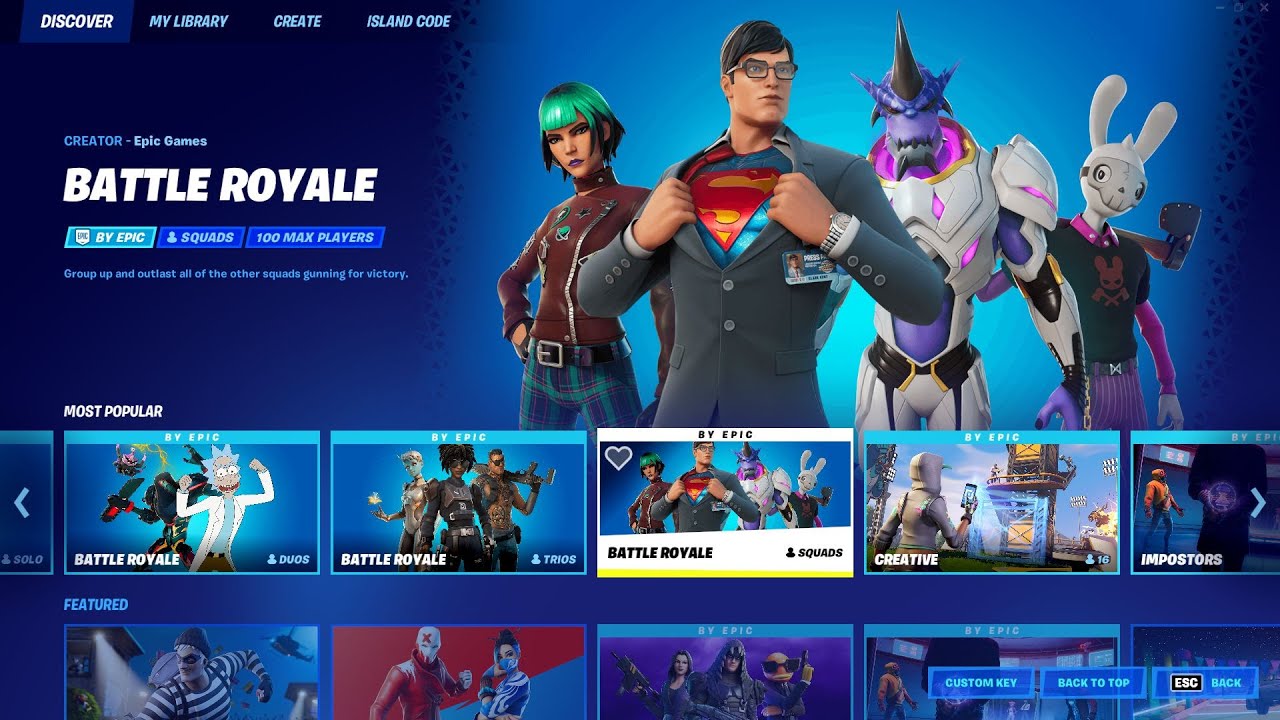 *NEW* Fortnite x Netflix Playlist Screen (Quality of Life Updrage ...