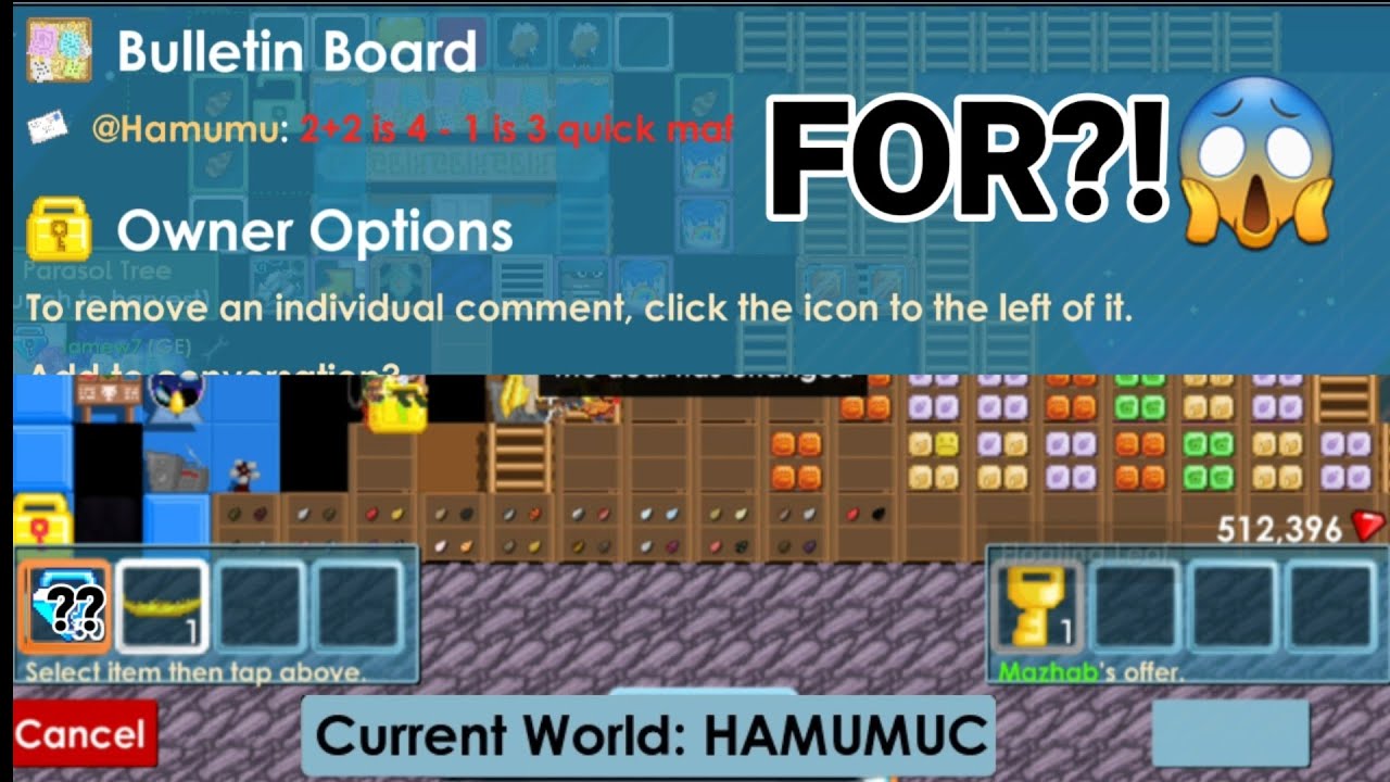 "Buying @Hamumu Signed Board FOR!?" + (DREAM WORLD!) OMG!! - Growtopia ...