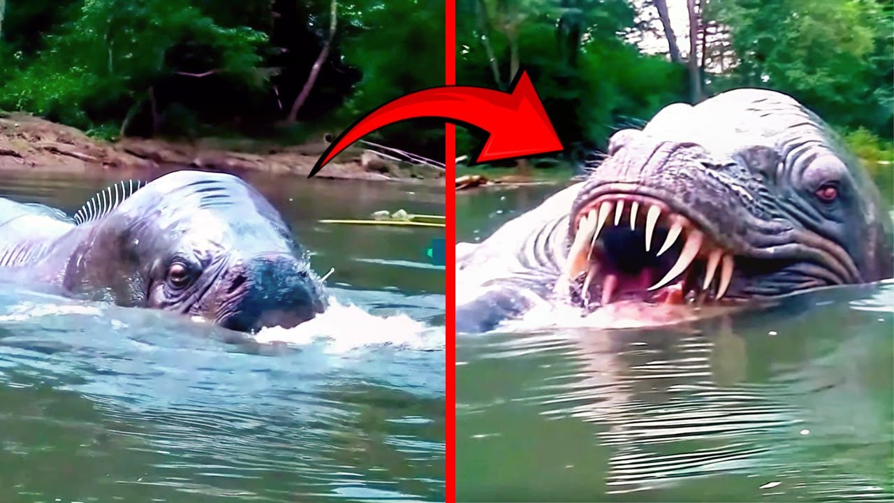 Terrifying Swamp Creatures That Got Caught On Camera! - YouTube