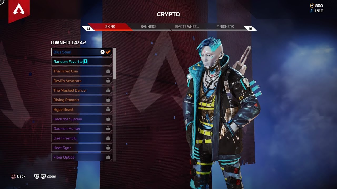 This is one of the best Blue character skins to exist. : r/apexlegends