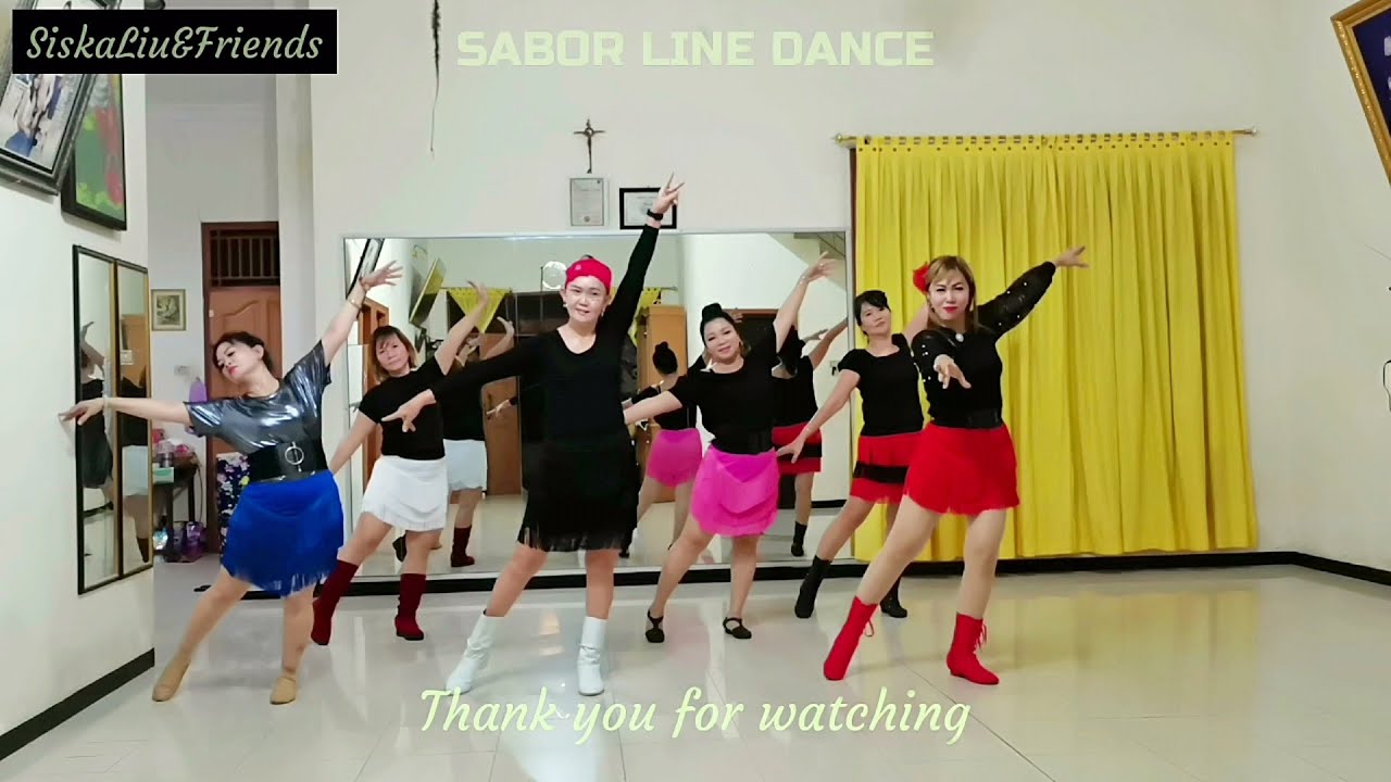 SABOR LINE DANCE -Demo- Level: Intermediate Cha Cha Choreographer: Jason Takahashi (USA)-June ...
