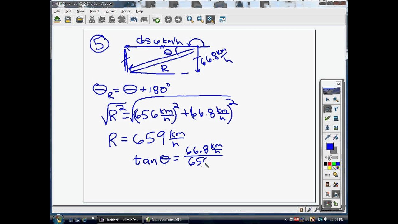 Components of Vectors p5 - YouTube