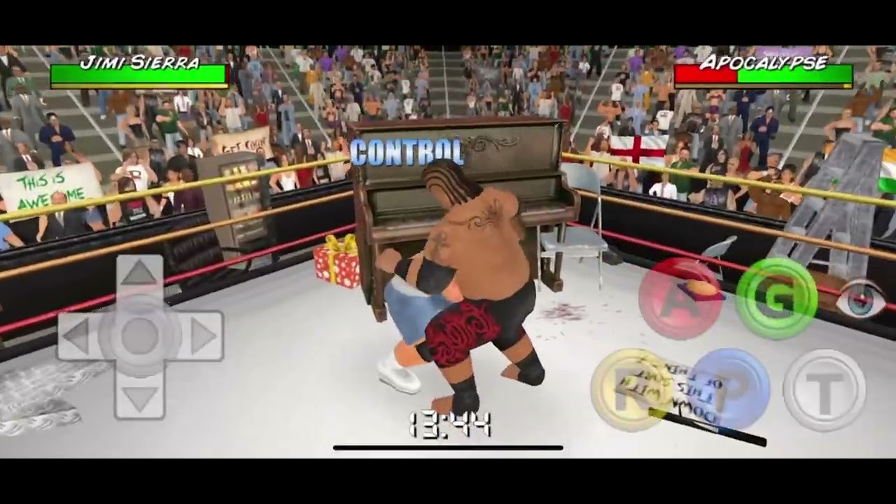Top extreme attitude adjustment in wrestling empire - YouTube