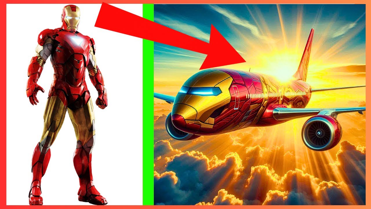 AVENGERS BUT AİRPLANE ️ VENGERS 🔥 (Marvel & DC Legends) 2024💥 - YouTube