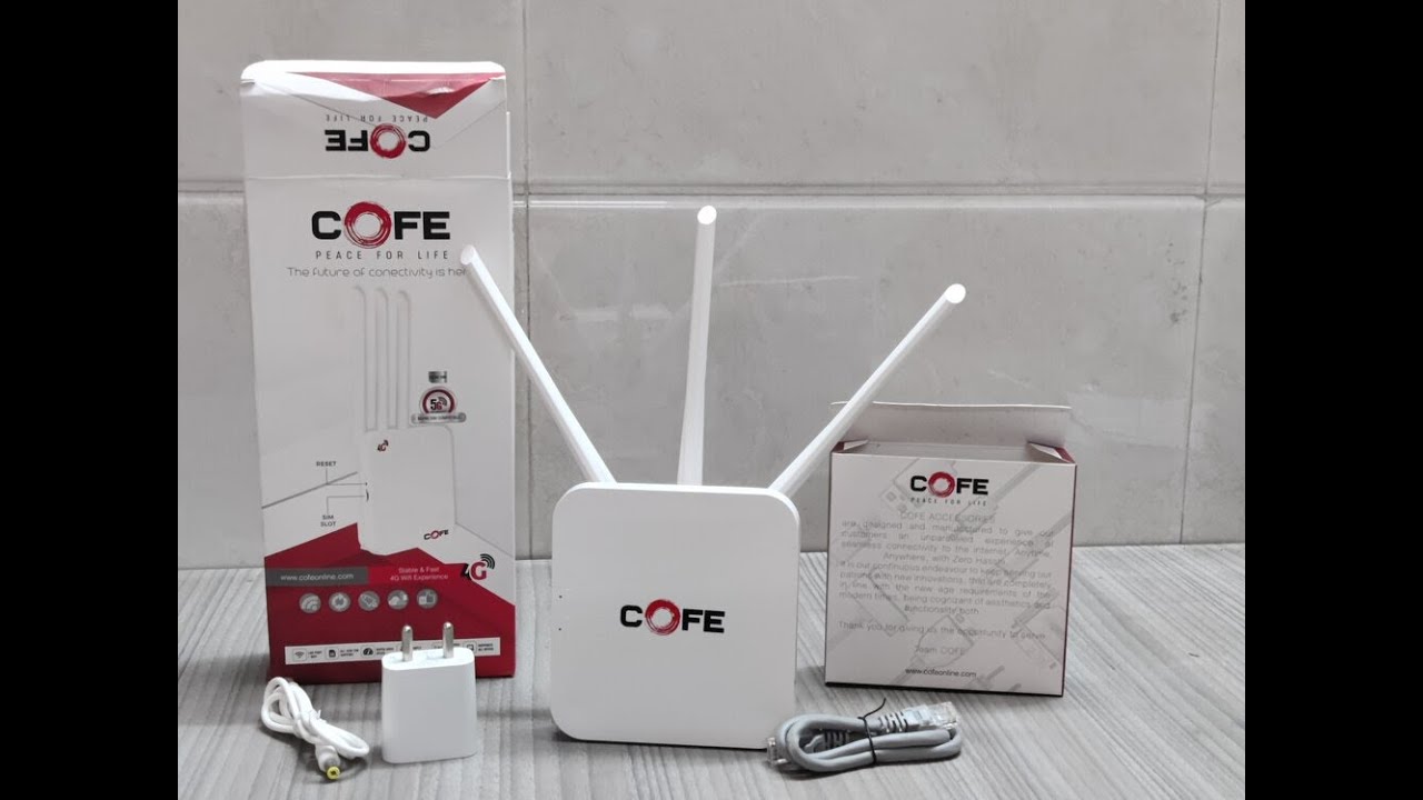 Cofe 4G And 5G Sim Router#trending - YouTube