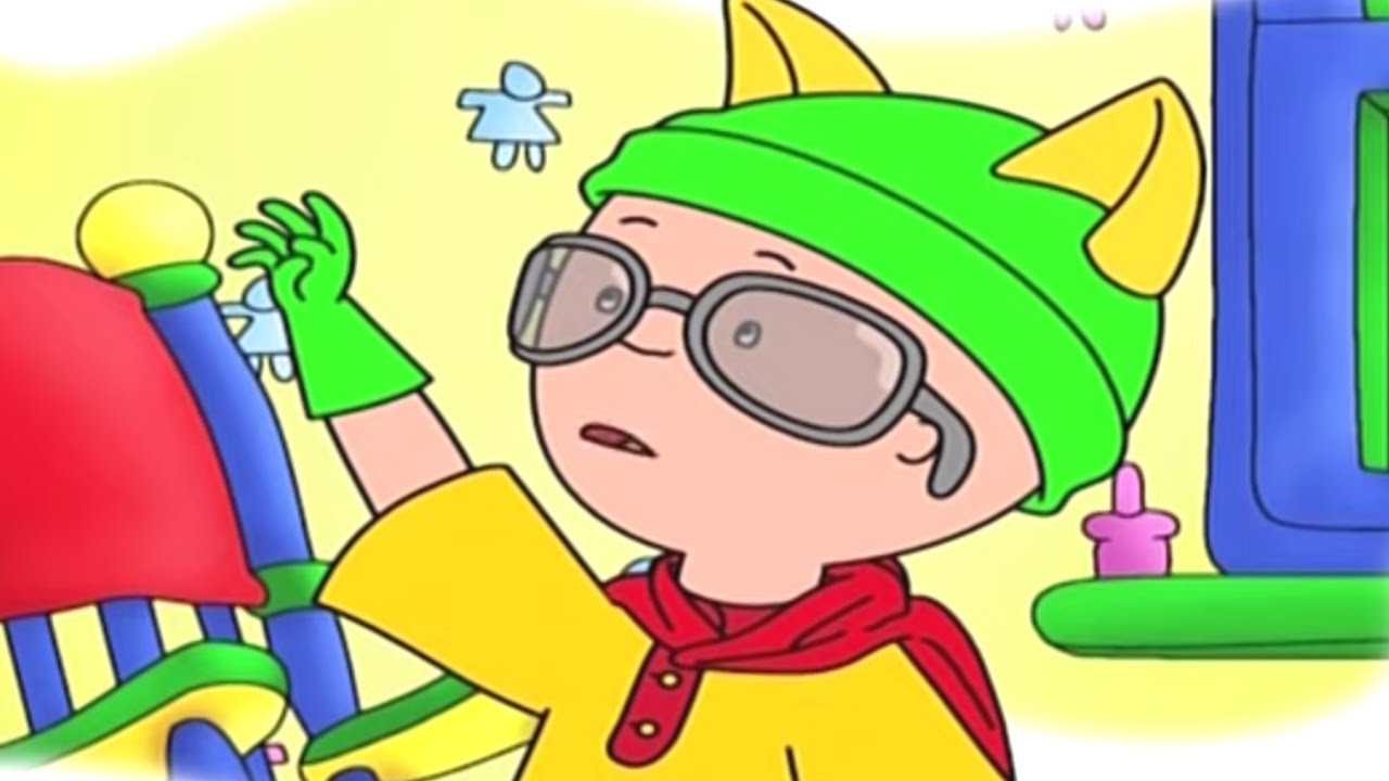 Caillou Türkçe HD | Süper Kahraman Caillou | kayu cizgi filmi | Caillou ...