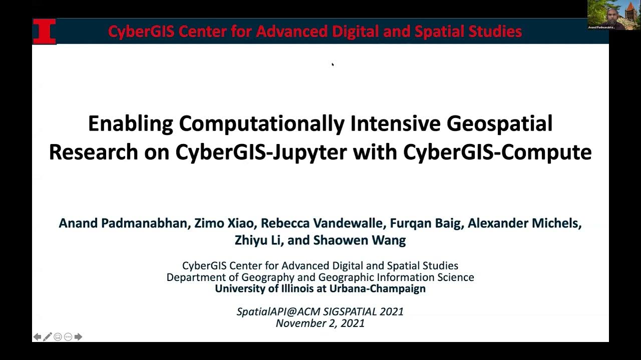 CyberGIS-Compute for enabling computationally intensive geospatial research - YouTube