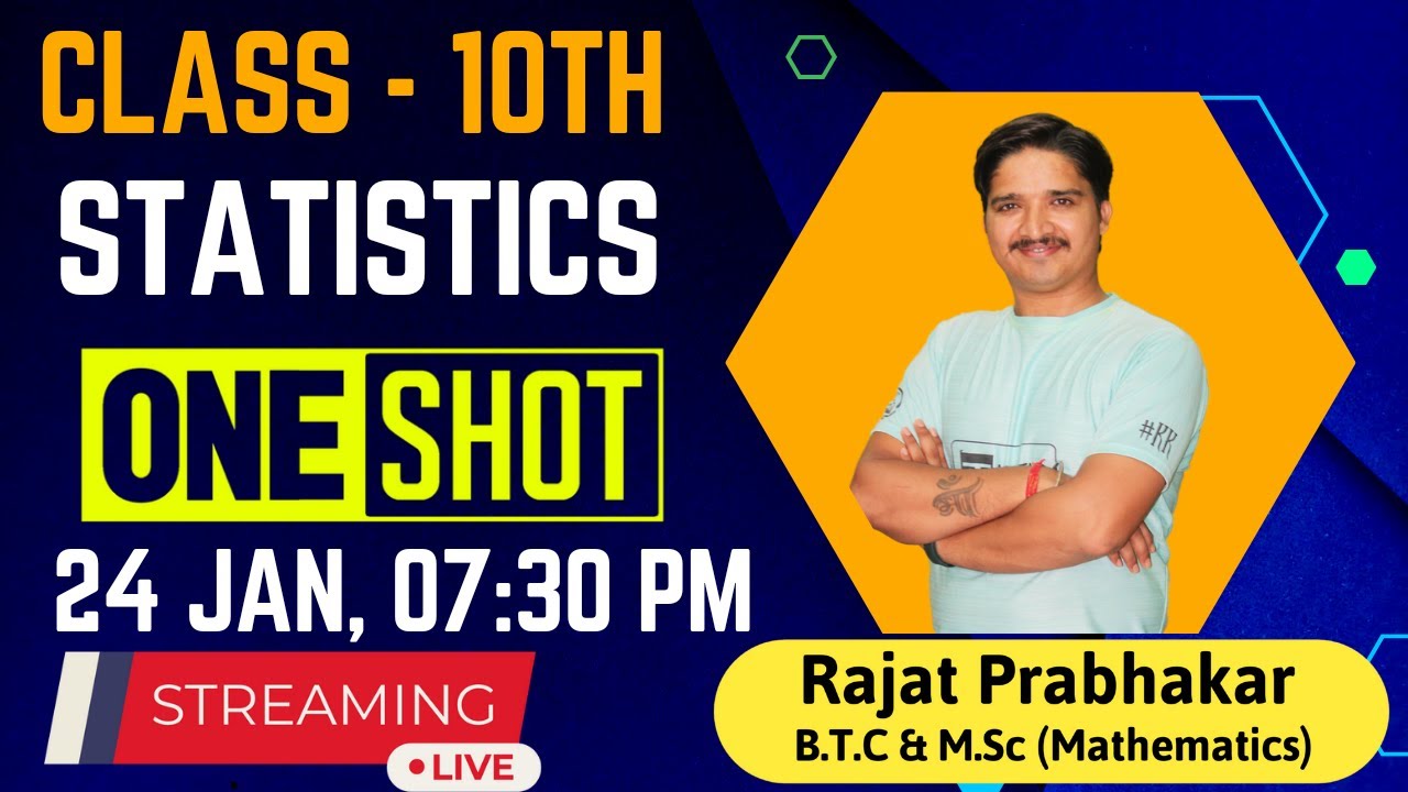 Class 10 Maths Statistics Statistics One Shot Revision NCERT Maths class-10-maths-statistics-statistics-one-shot-revision-ncert-maths