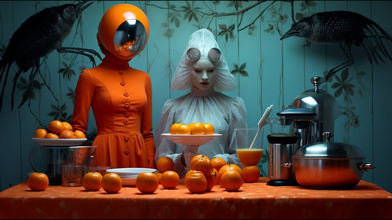 Orange nightmare - AI short film - YouTube