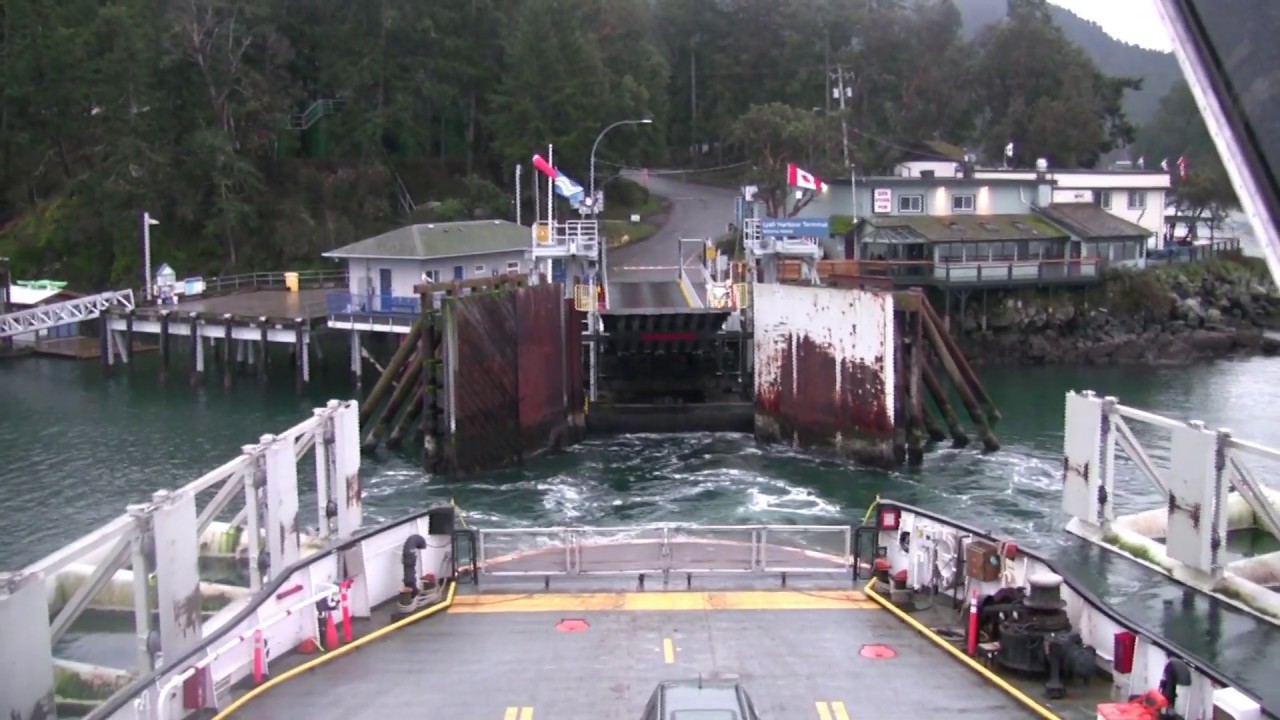 BC Ferries MV Mayne Queen Departing Lyall Harbor Ferry Terminal on ...