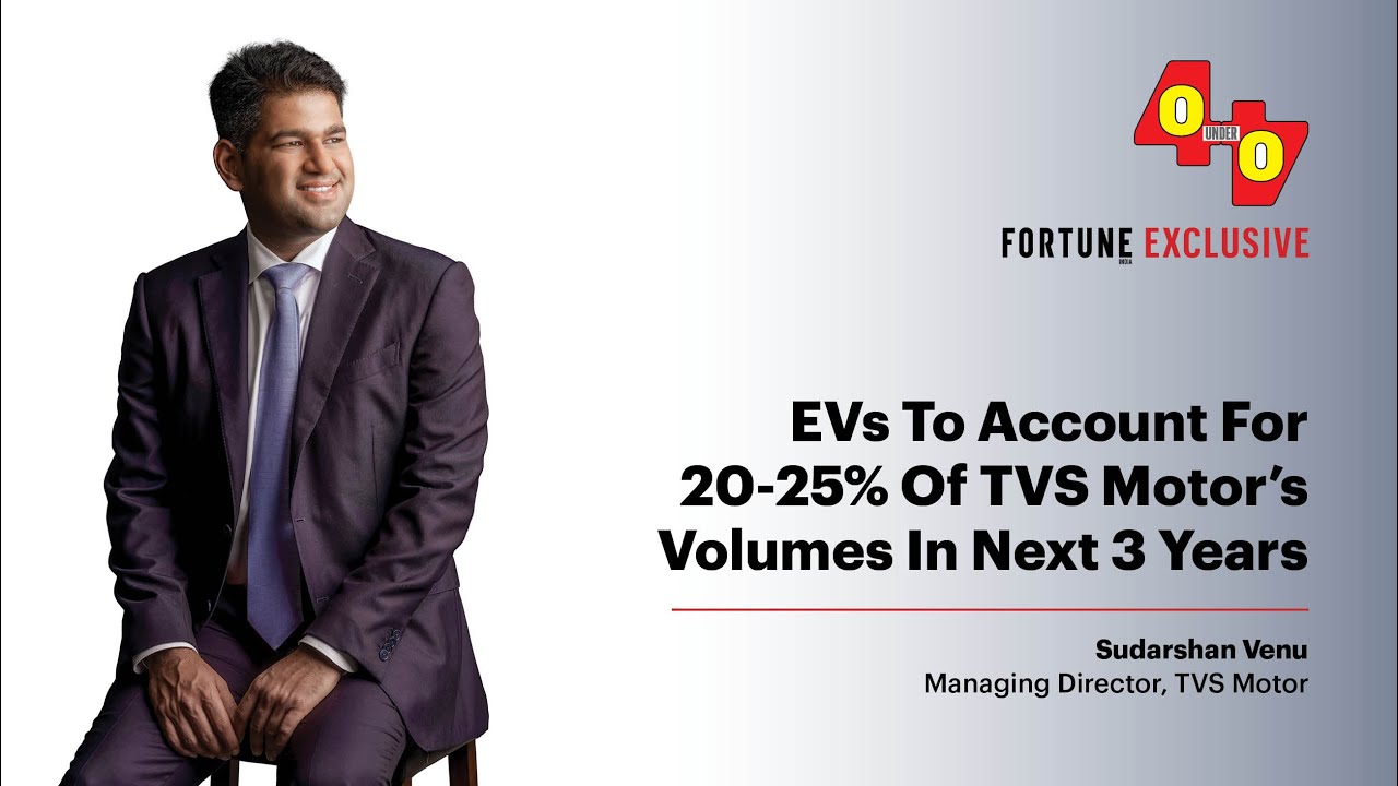 EVs a huge focus: 40u40 2024 Sudarshan Venu - YouTube