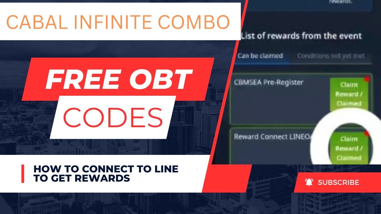 Cabal infinite combo free codes OBT - YouTube