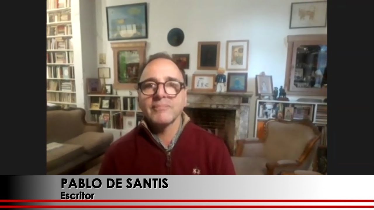 Entrevista con el escritor Pablo de Santis en el programa “Letras y ...