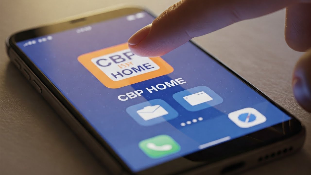 How To Install , Login And Use CBP Home App Step By Step Full ...