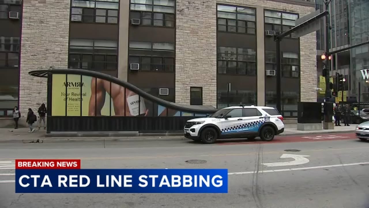 Man stabbed on CTA Red Line at stop on Near North Side, Chicago police ...