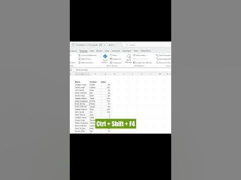 5 Powerful Shortcuts You Need to Know in Excel. #productivityhacks #exceltips #shortcut - YouTube