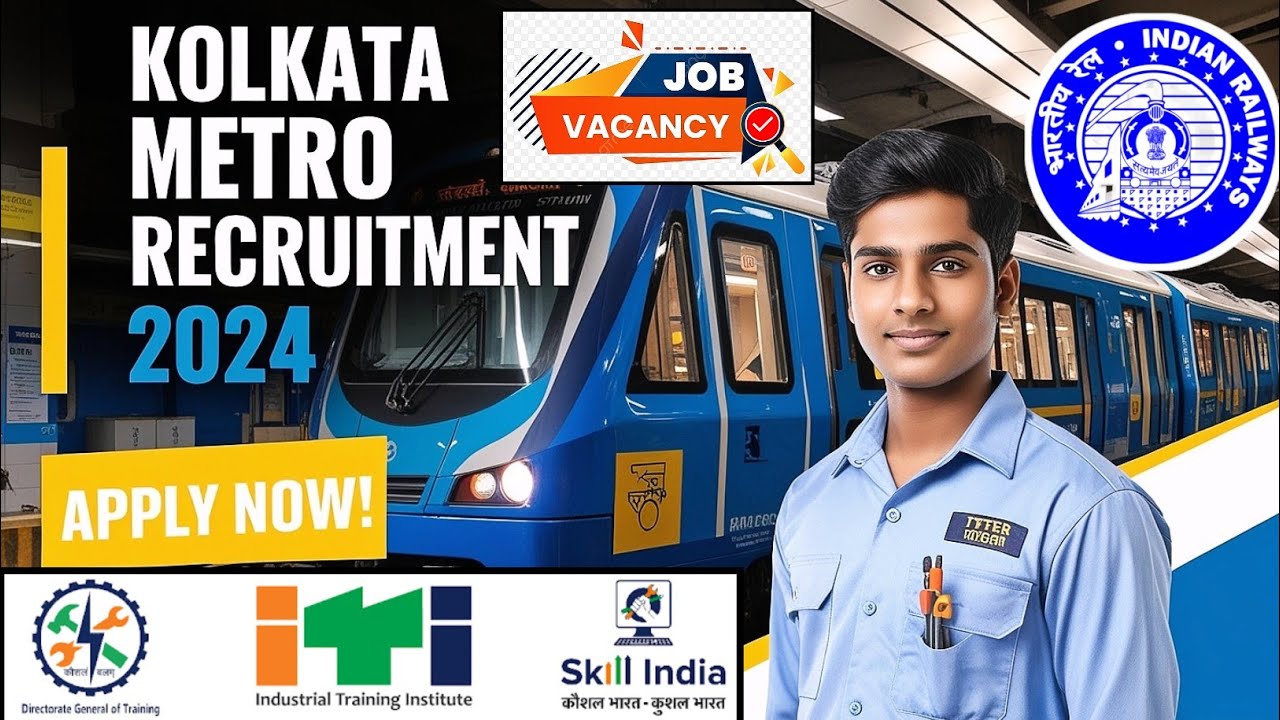 Kolkata Metro Recruitment 2024 Apply Online | Kolkata Metro job Vacancy ...