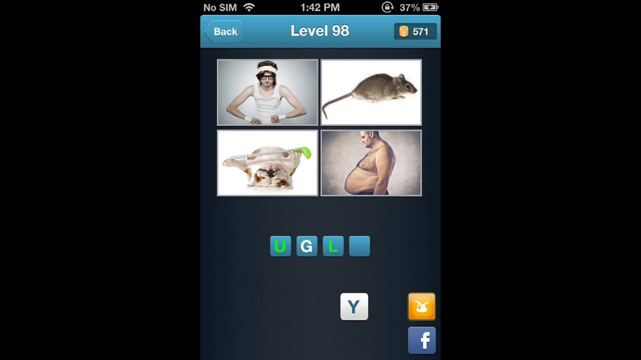 Pics Quiz - guess the word! Level 98 Answer - YouTube