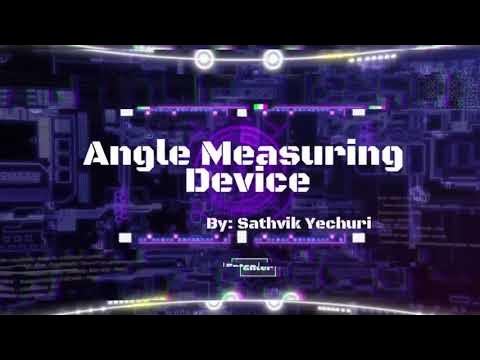 Angle measuring device using raspberry pi pico - 2/1/23 - YouTube