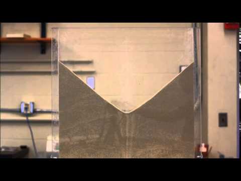 Segregation experiment with sand #4 - YouTube
