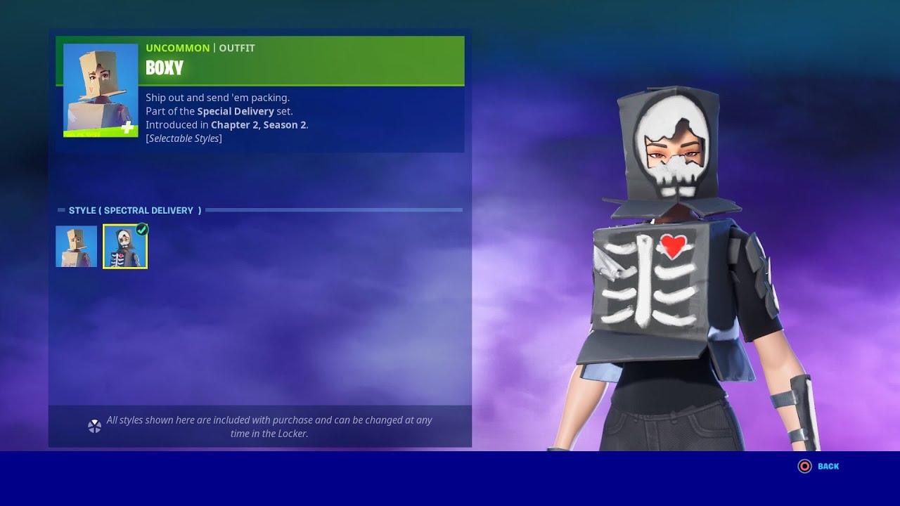 *NEW* BOXY + BOXER EDIT STYLES + FLOW EMOTE!? (Fortnite Item Shop ...