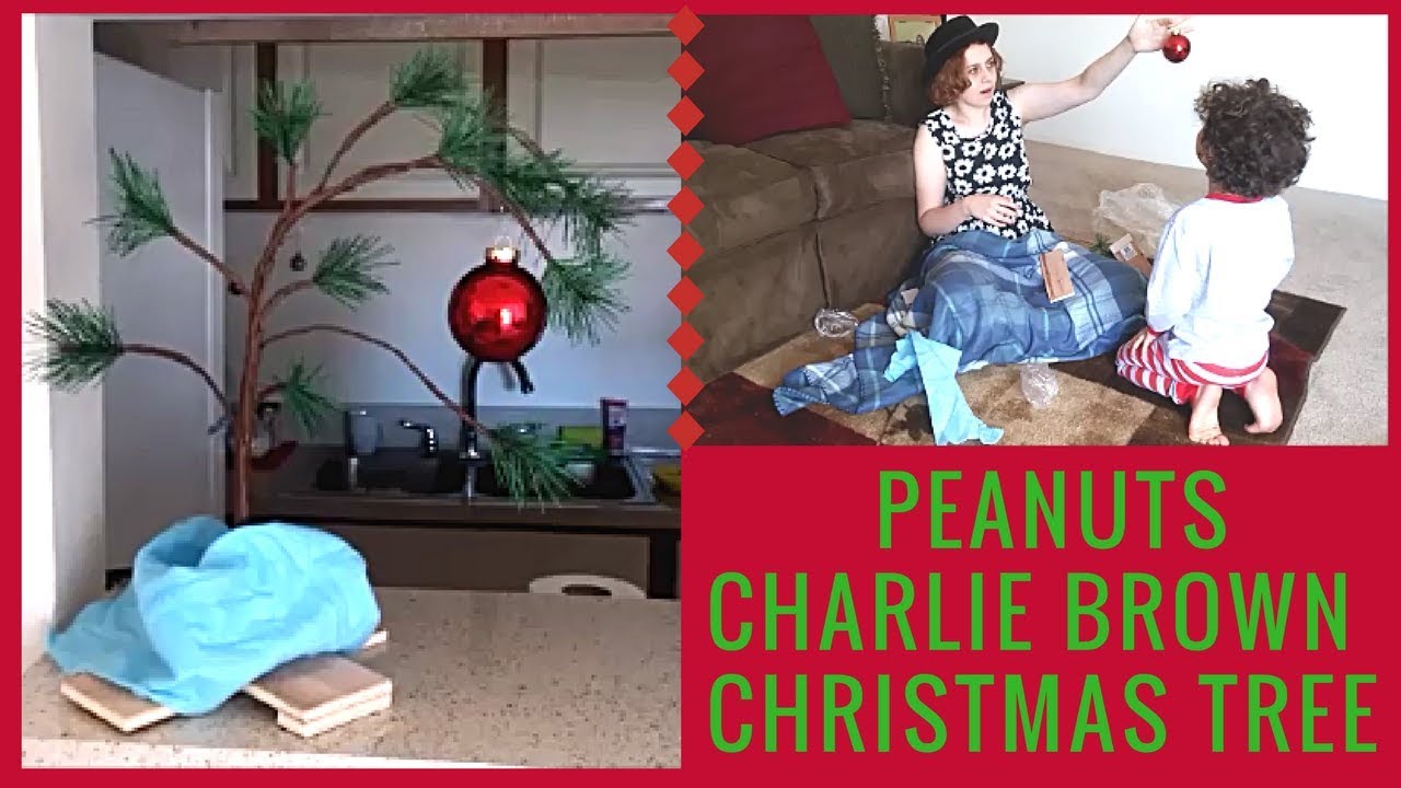 Peanuts Charlie Brown Christmas Tree quick unboxing and set up (with ...