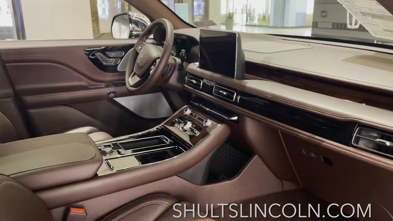 Lincoln Aviator Black Label Interior - YouTube
