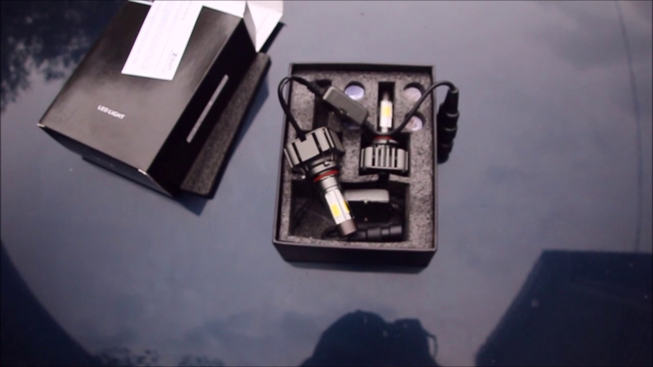 Zdatt LED HIBeam lights from Amazon - YouTube
