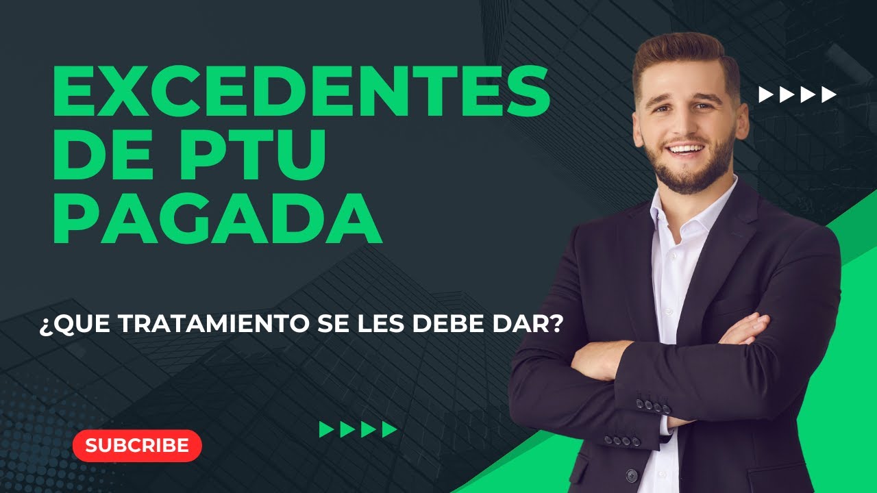 Que hacer con el Excedente de PTU topada - YouTube