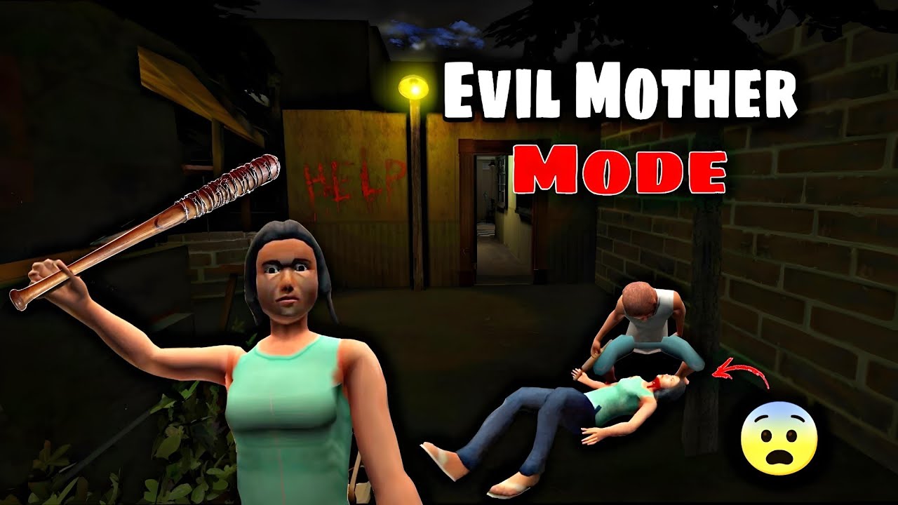 Evil Father 2 - Only Evil Mother Mode 😨 - YouTube
