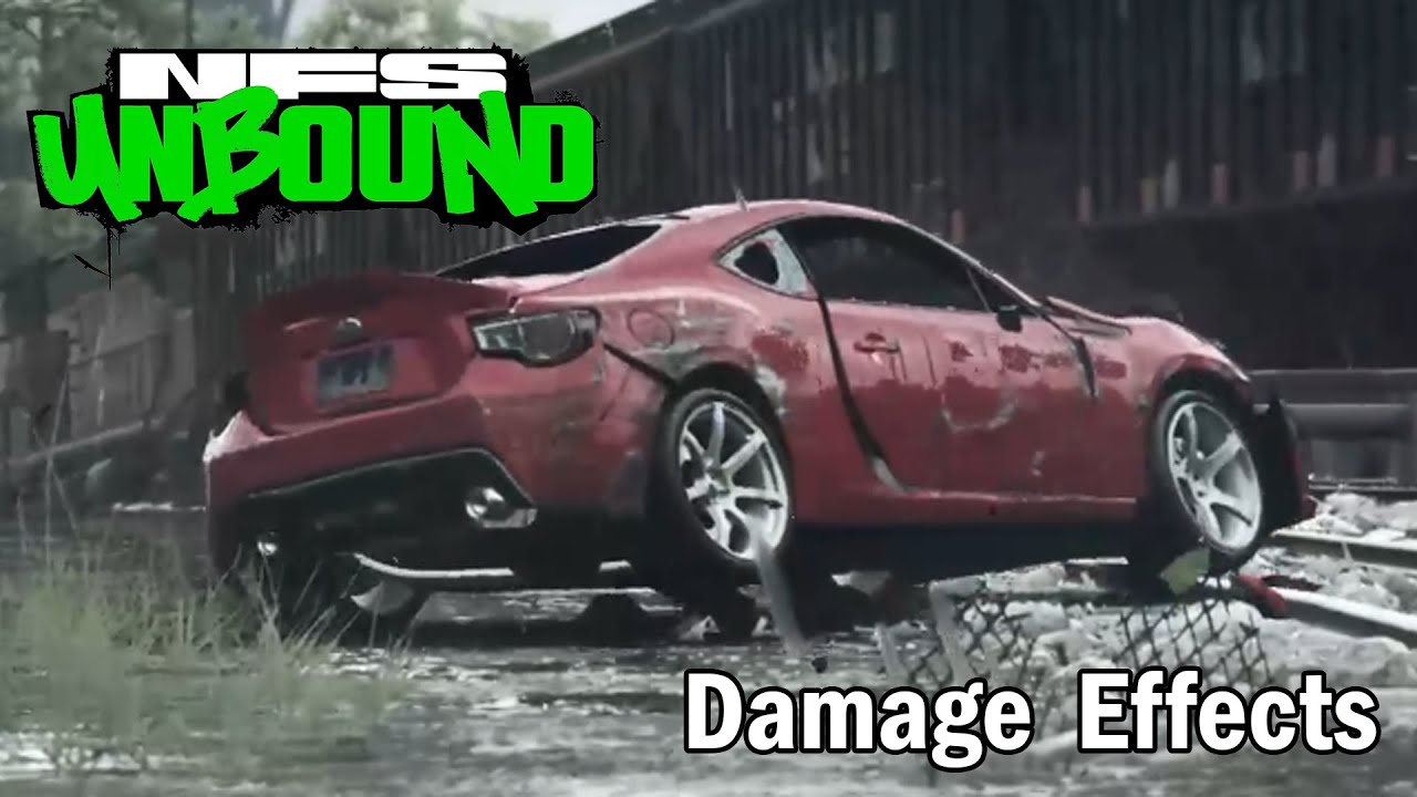 NFS Unbound - Test Damage Effects - YouTube