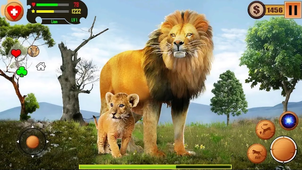 Lion Family Simulator - Gameplay Android/iOS - YouTube