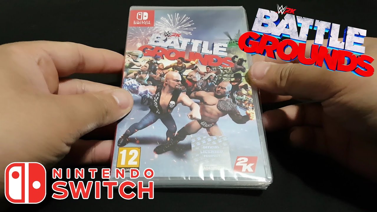 Unboxing WWE 2K Battlegrounds || Nintendo Switch - YouTube