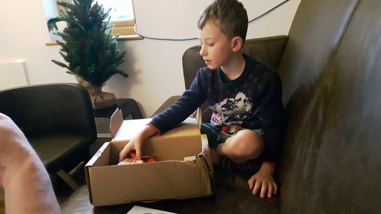 Jack opens the parcel - YouTube