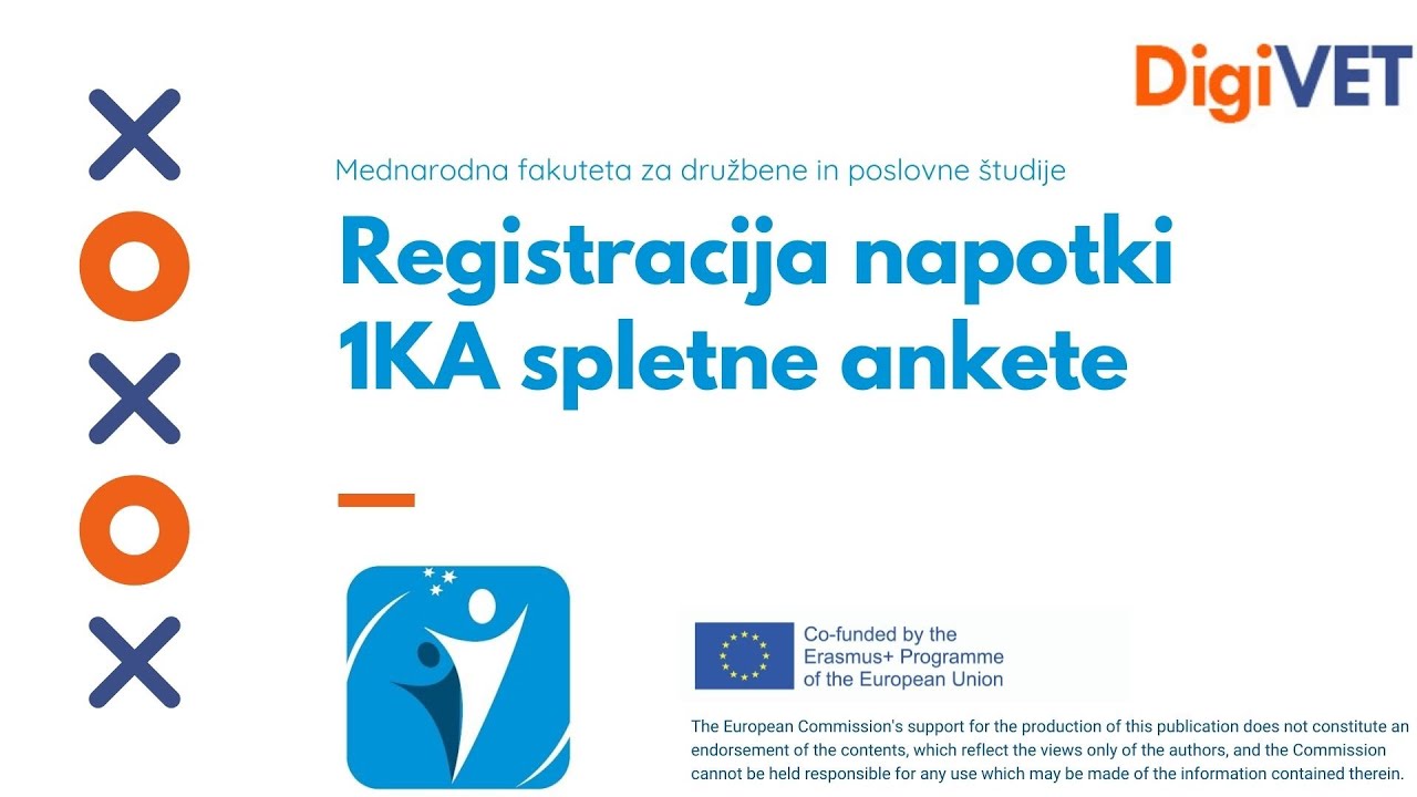 1KA Registracija Tutorial - YouTube