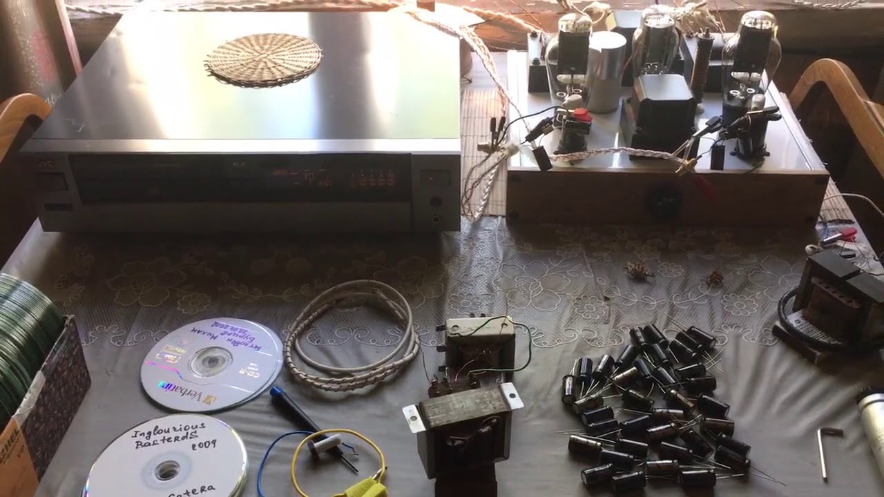 Black Gate Audio Capacitor + SE amp 300b - YouTube