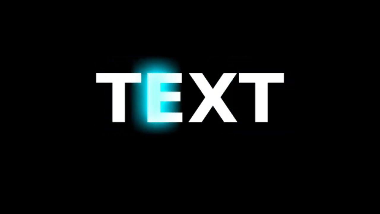 Text Glow Animation | Tutorial | Natron - YouTube