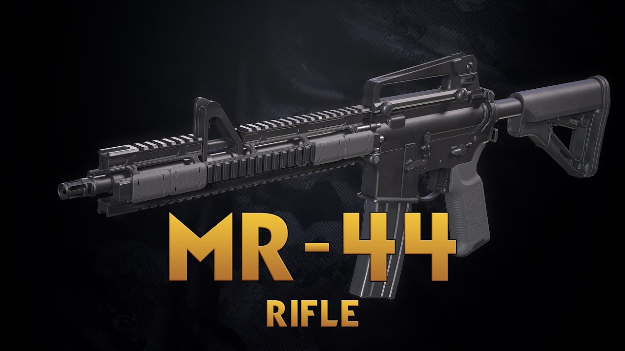 MR 44 Assault Rifle POV - YouTube