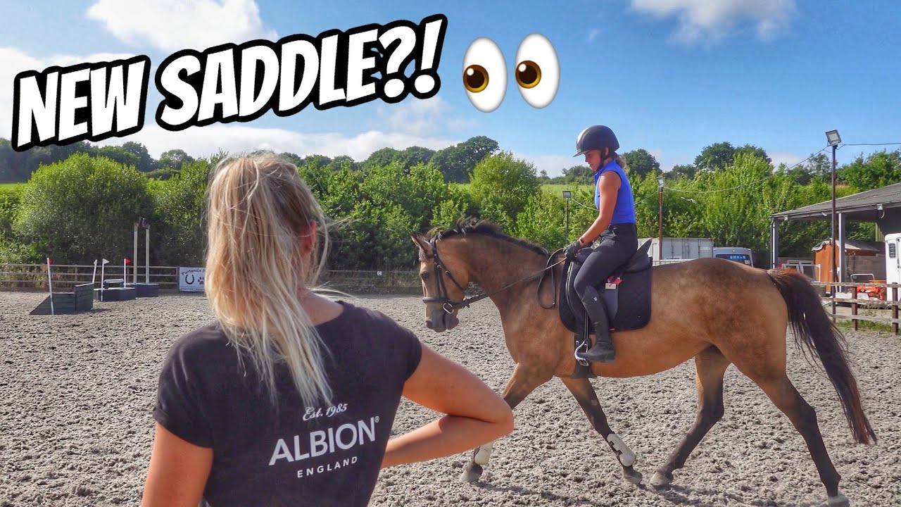 TESTING OUT NEW SADDLES 👀 - YouTube