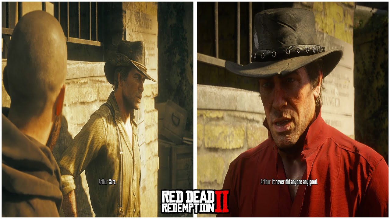 Donate vs Don't Donate Money To Brother Dorkins (All Outcomes) | RDR2 ...