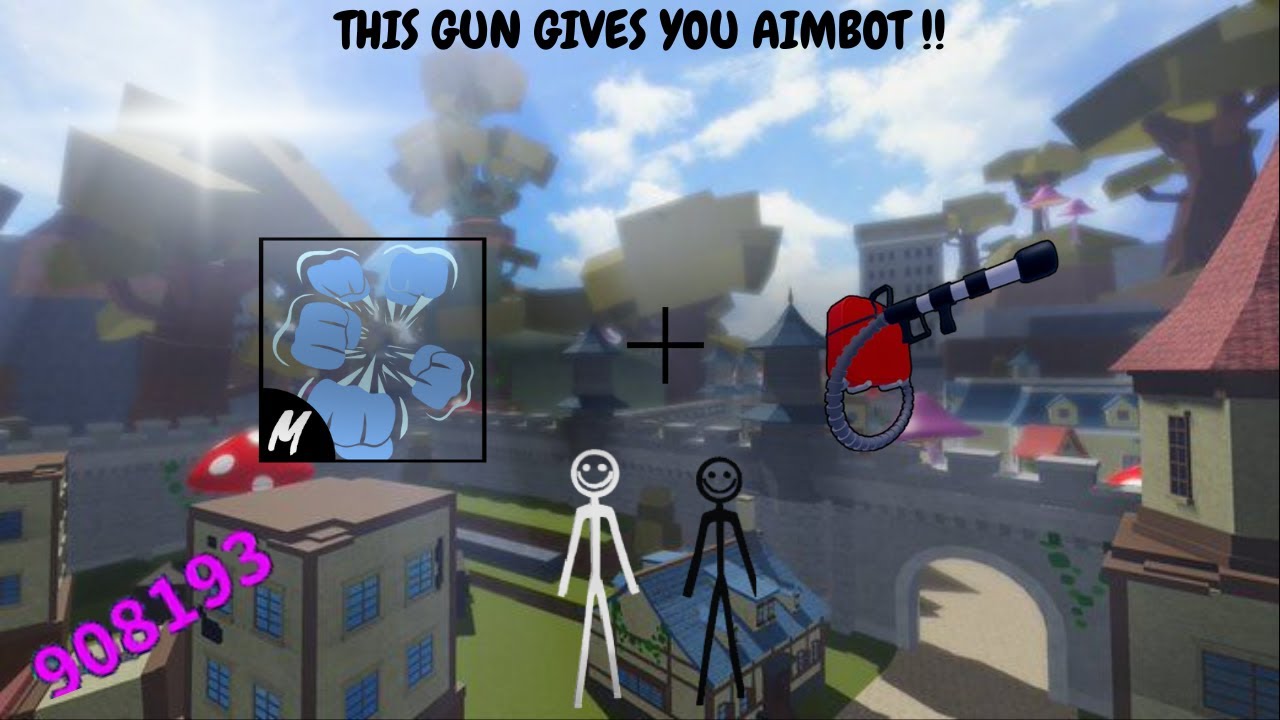 THIS GUN GIVES YOU AIMBOT!! - YouTube