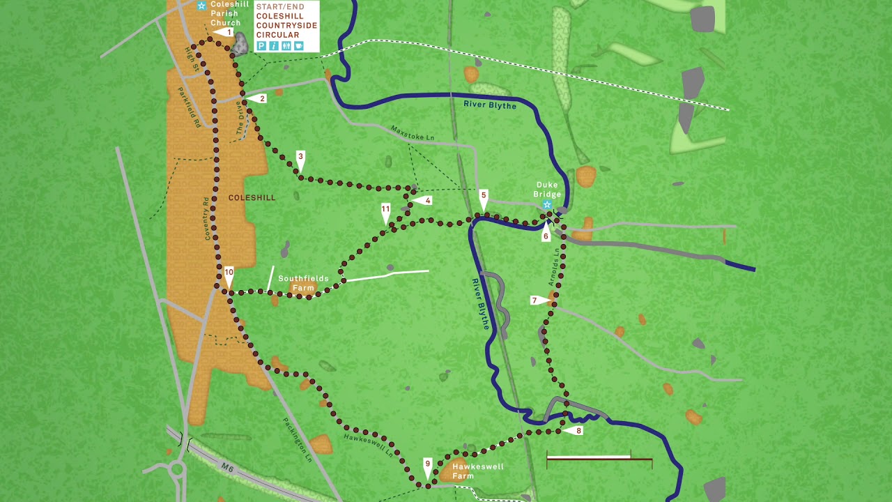 Tame Valley Wetlands Circular Walk - Coleshill Countryside - YouTube