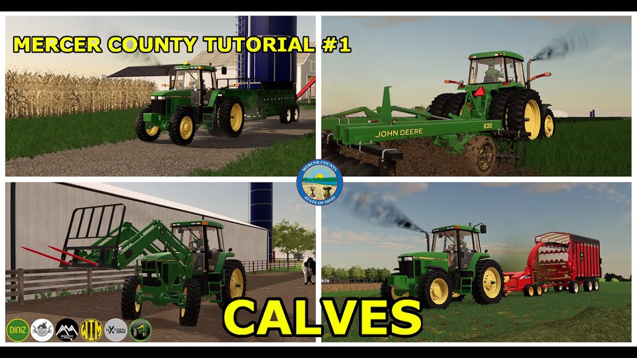 FS19|Mercer County Tutorial #1: Calves - YouTube
