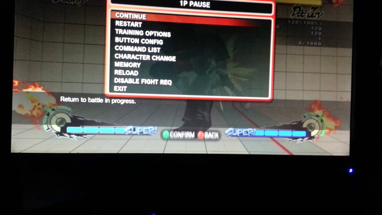 Dee Jay usf4 combo to u1 - YouTube