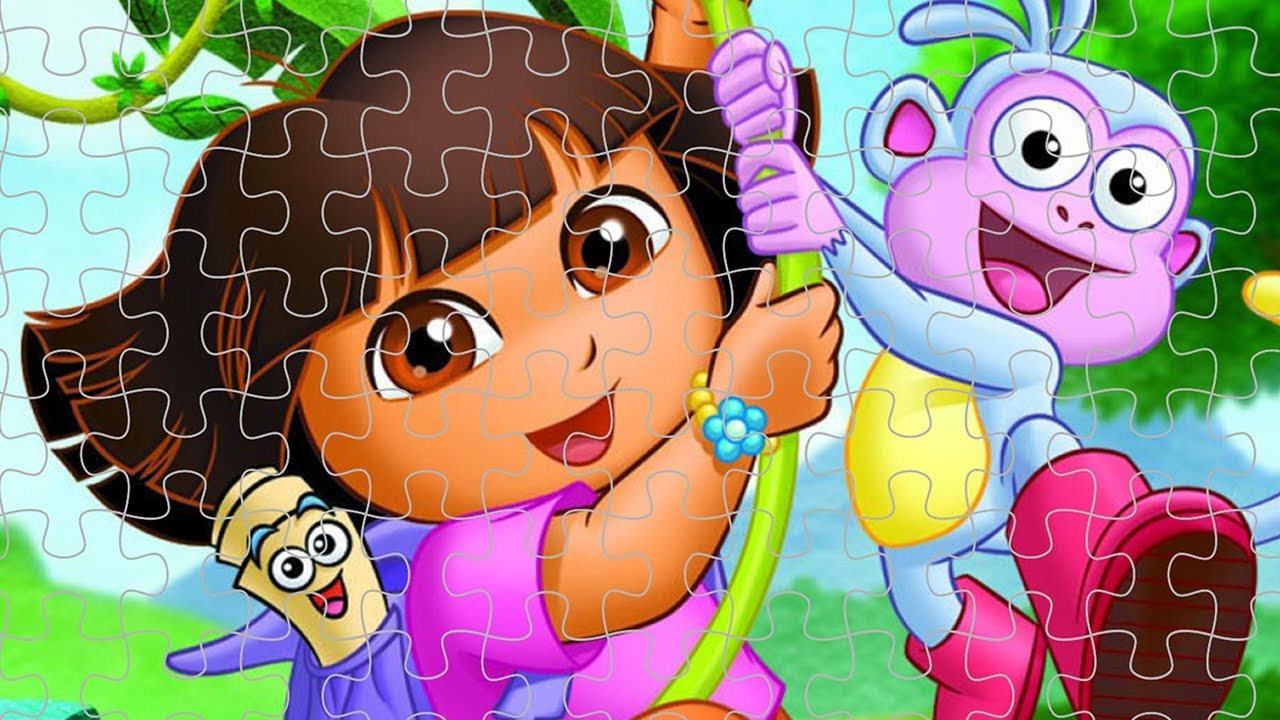Dora the Explorer Ravensburger Rompecabezas Jigsaw Puzzle - YouTube