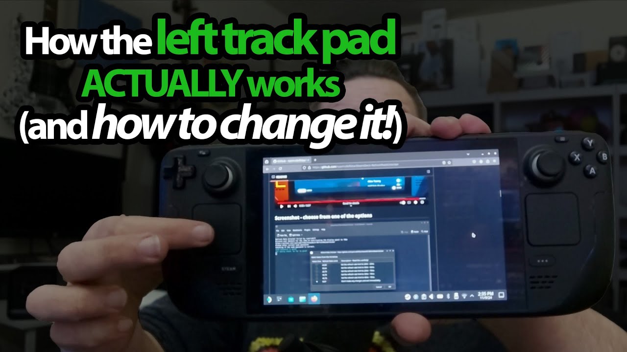 Understanding & Customizing the Left Trackpad on the Steam Deck – Tips ...