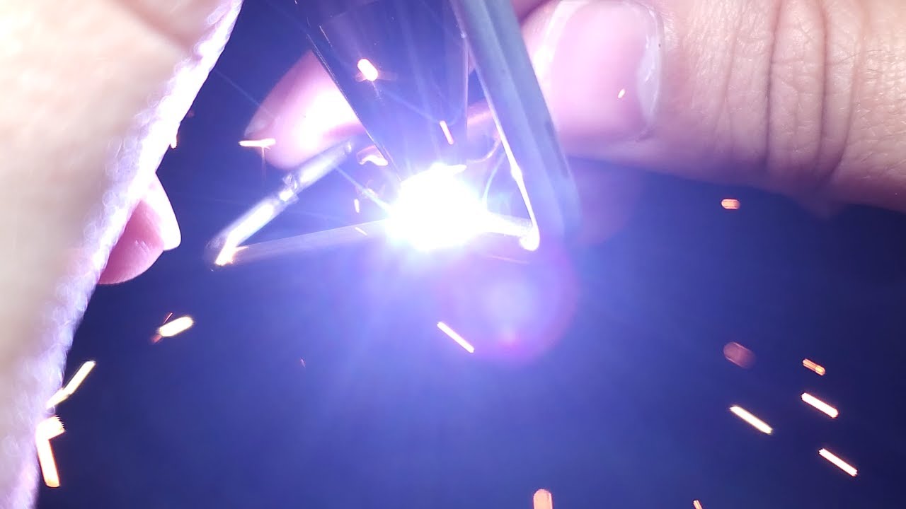 Pulse Arc Welding .09" 316 Stainless Steel - YouTube