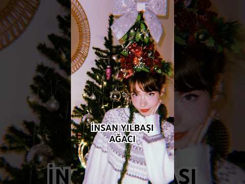 Yeni ağaç alcak param yoktu ben de saçımı süsledim #youtubeshorts #keşfet #shorts